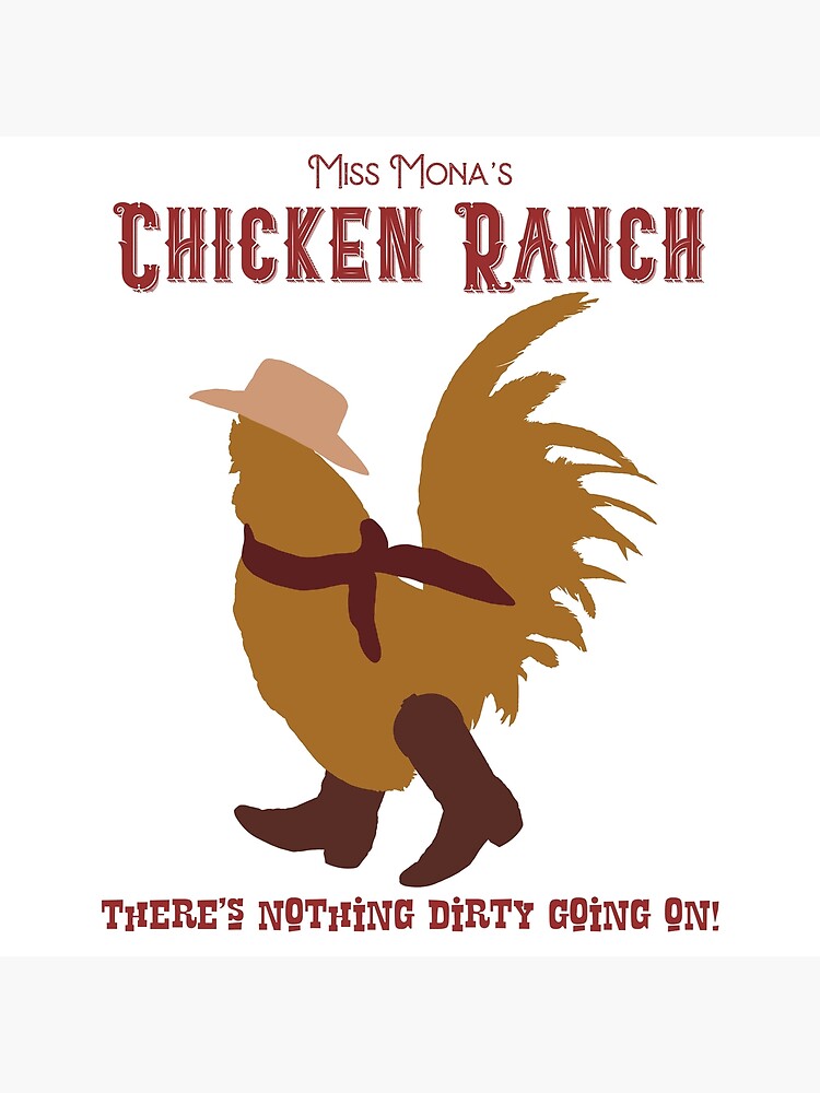 "The Chicken Ranch" Poster for Sale by Chadwik | Redbubble