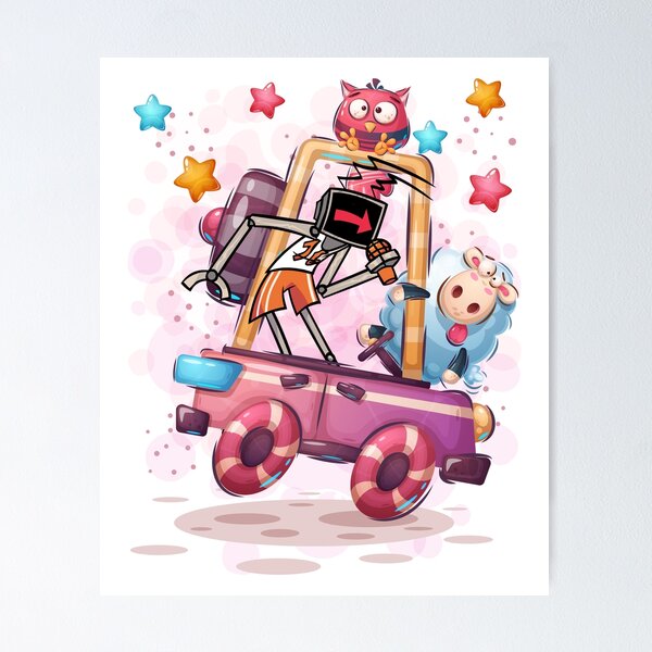 "FNF Car Hex" Poster for Sale by SL2C-Kids | Redbubble