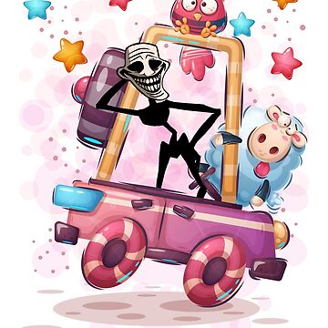 "FNF Car Incident Trollge" Sticker for Sale by SL2C-Kids | Redbubble