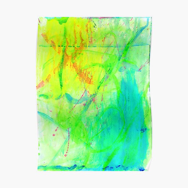 "Red X" Poster for Sale by WeirdArt-ByDean | Redbubble