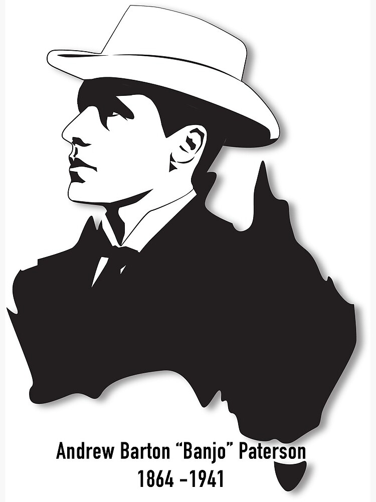 " Andrew Barton “Banjo” Paterson" Framed Art Print for Sale by enodeer ...
