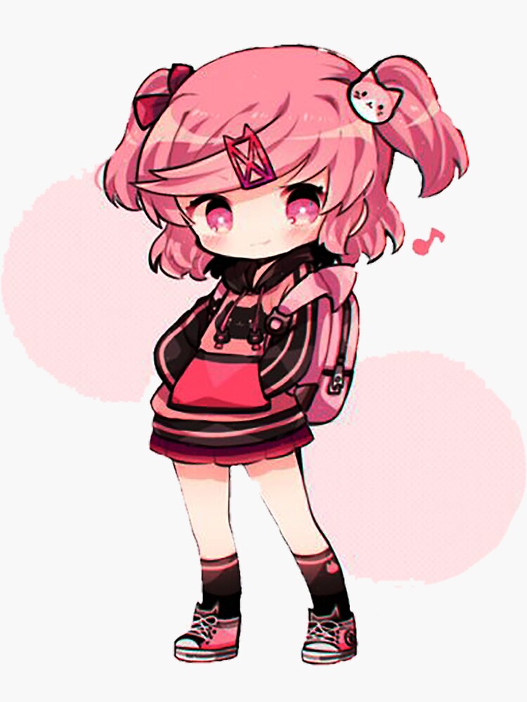 "Cute ddlc" Sticker for Sale by ErinOBrien2 | Redbubble