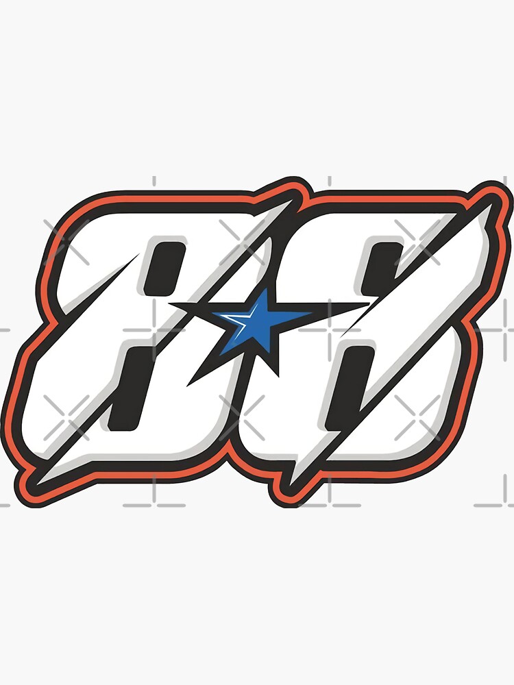 "88 sticker" Sticker for Sale by delorescohn | Redbubble