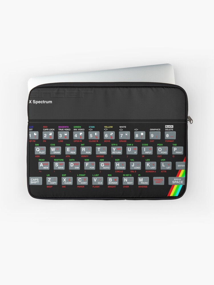 "ZX Spectrum" Laptop Sleeve for Sale by loreleipelaez | Redbubble