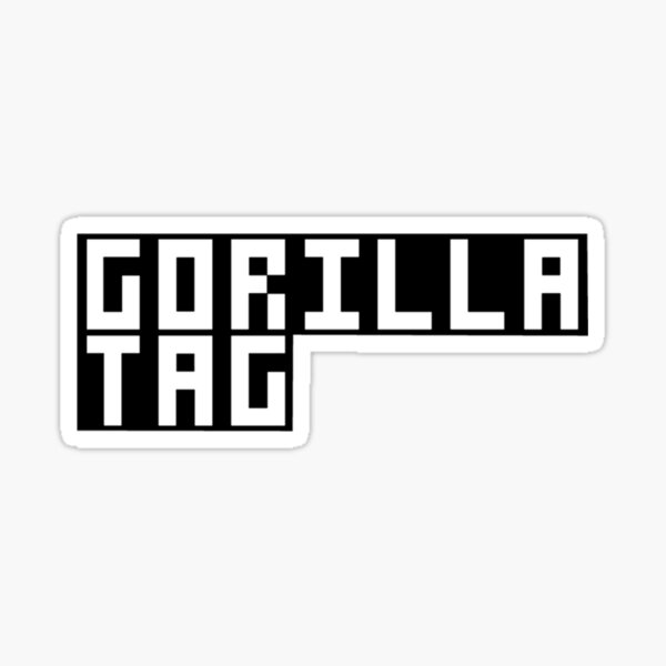"Gorilla Tag " Sticker for Sale by TatianaSh | Redbubble