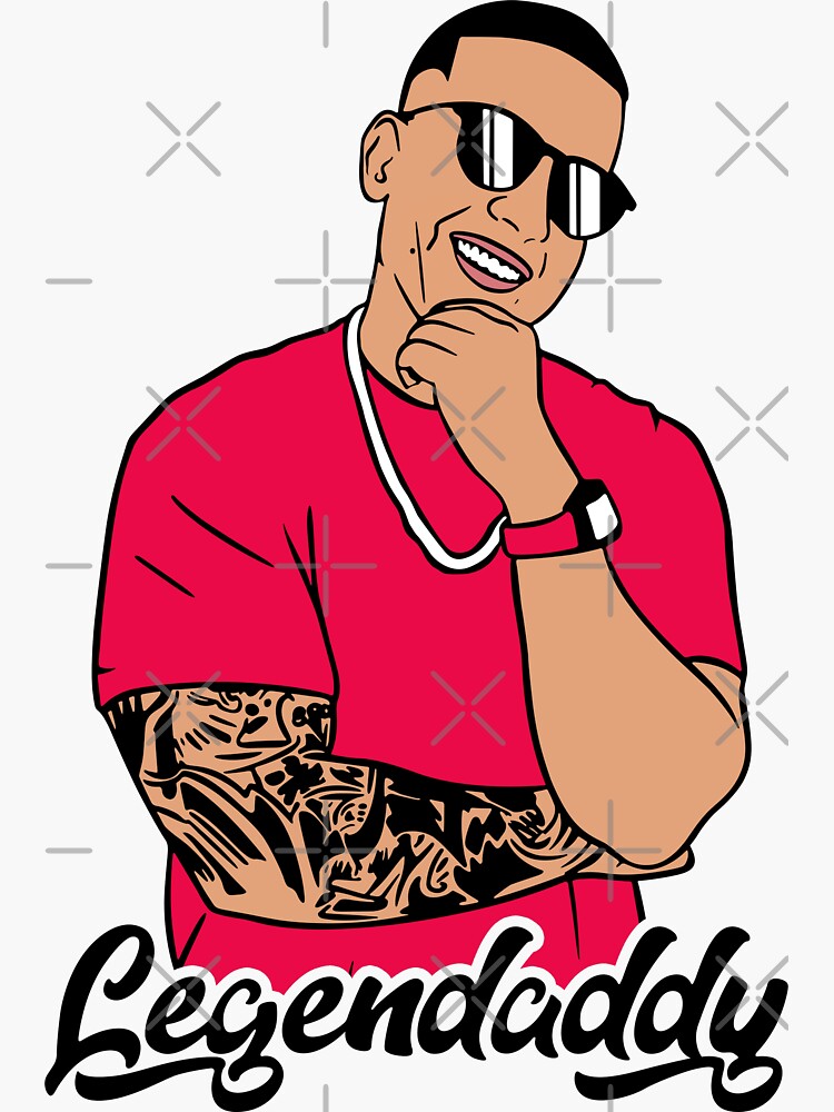 "Daddy Yankee Legendaddy" Sticker for Sale by arteesarts | Redbubble