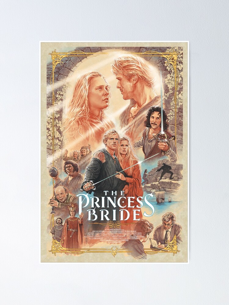 "1987 The Princess Bride Movie" Poster for Sale by CaptainSabo | Redbubble