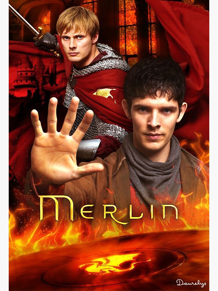 "BBC Merlin Poster" Poster for Sale by lilbitchiest | Redbubble