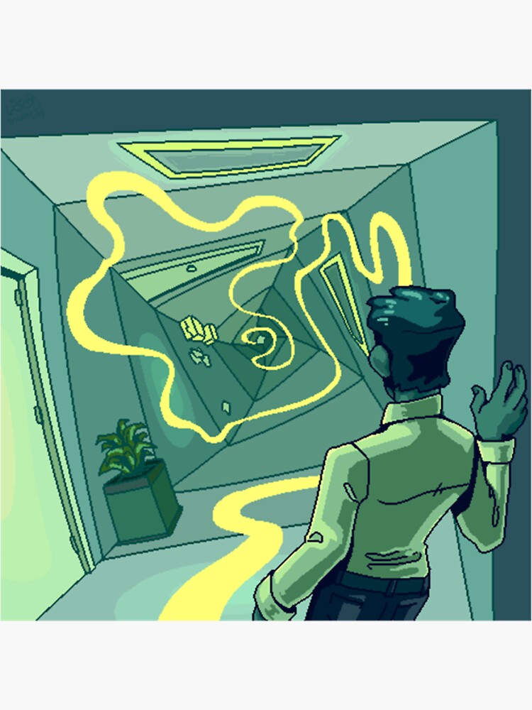 "The Stanley Parable " Sticker for Sale by WEEEKDROP | Redbubble