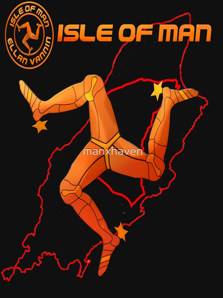 "Isle of Man " T-shirt for Sale by manxhaven | Redbubble | isle of man ...