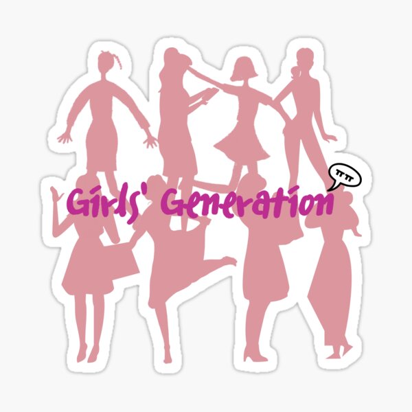 "Girls' Generation" Sticker for Sale by GARAMUA | Redbubble