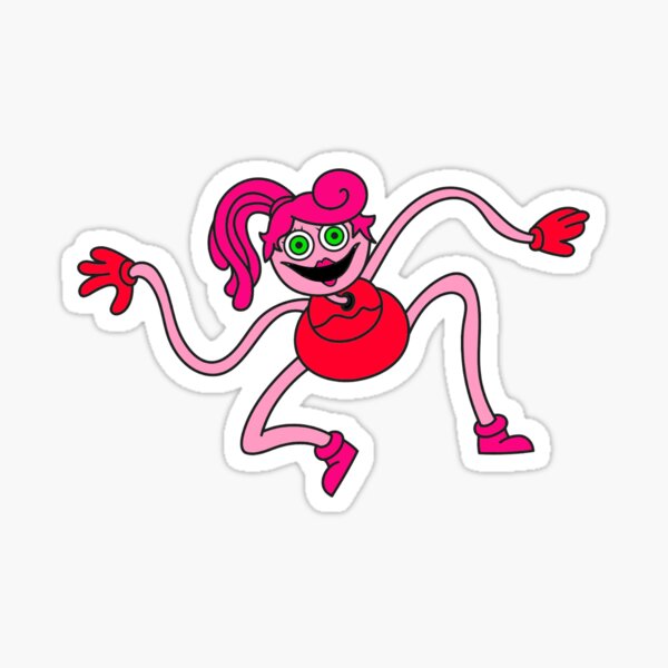 "Mommy Long Legs" Sticker by ARTBAHLOU | Redbubble
