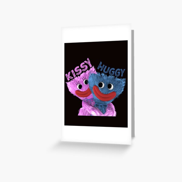 "Huggy Wuggy and Kissy Missy" Greeting Card for Sale by ARTBAHLOU ...
