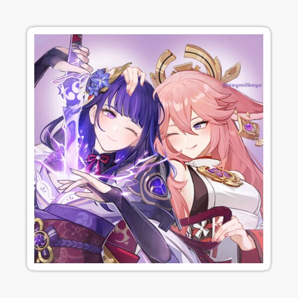 "EiMiko Pin" Sticker for Sale by hellhall | Redbubble