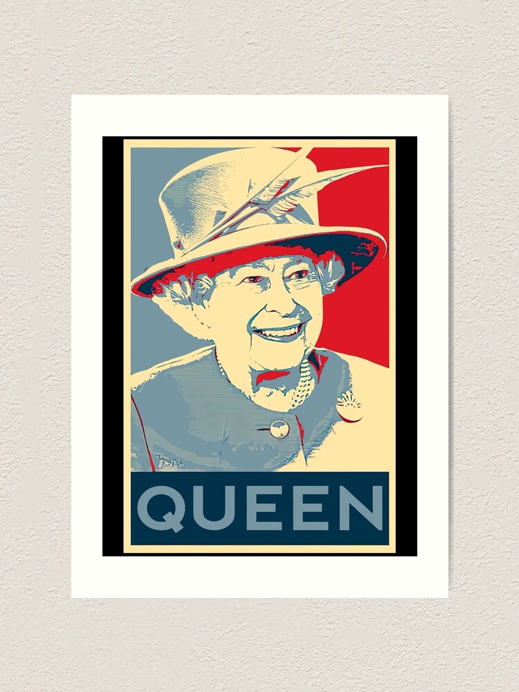 "Queen Pop Art Queen Her Royal Highness" Art Print for Sale by ...