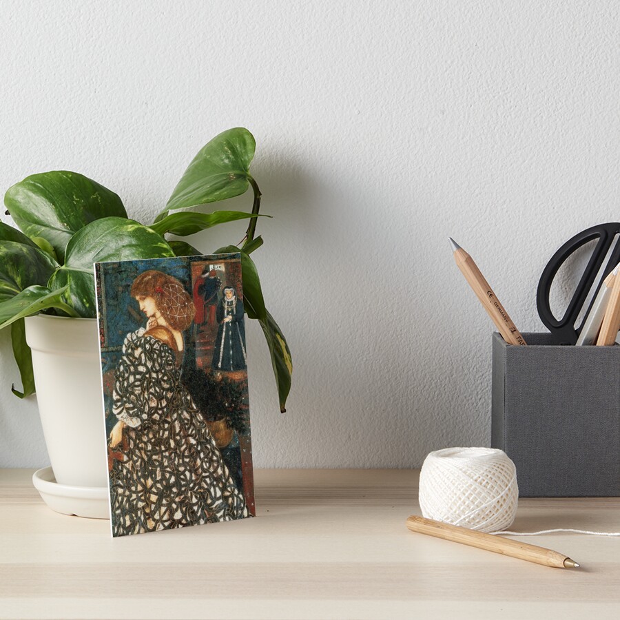 "Burne-Jones’s “Sidonia von Bork”" Art Board Print by laurens-doodles ...