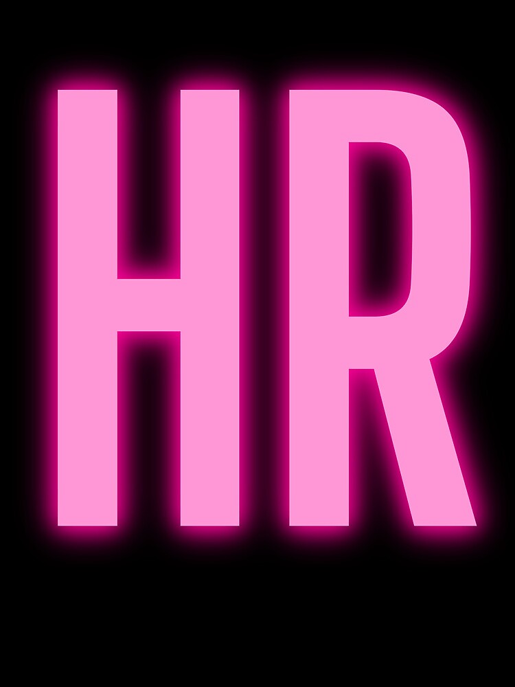 "HR Pink Glow " Drawstring Bag for Sale by JGVentures | Redbubble
