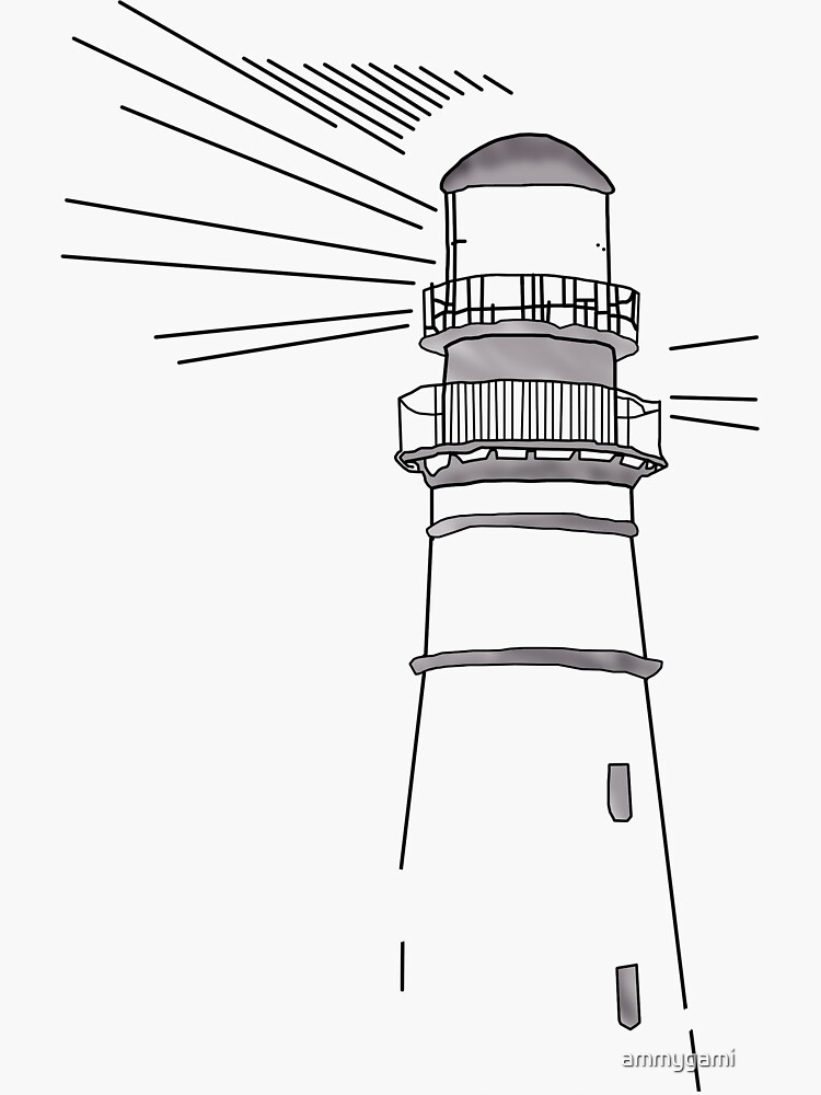 "Lighthouse - Life is Strange" Sticker for Sale by ammygami | Redbubble