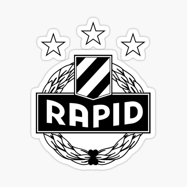 "RAPID VIENNA WIEN - LOGO" Sticker for Sale by BrantRobel44 | Redbubble