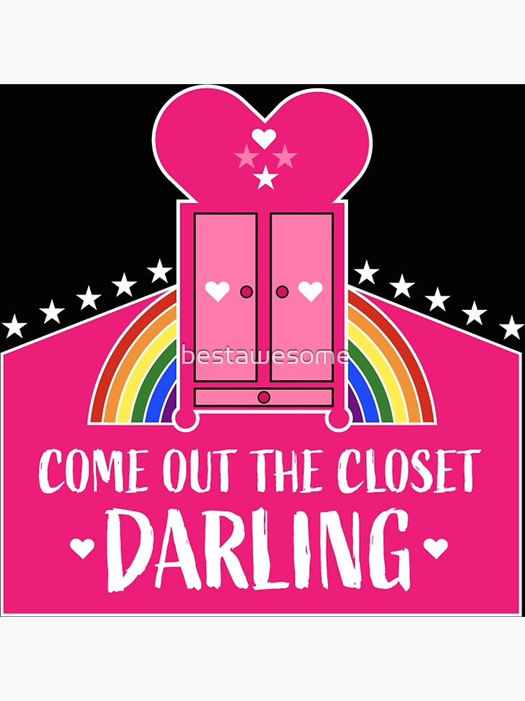 "Coming Out The Closet - National Coming Day - LGBT Coming Out Pride ...
