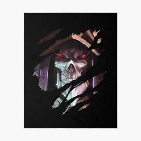 "Anime Overlord - Momonga Classic " Art Board Print by krampehoston ...