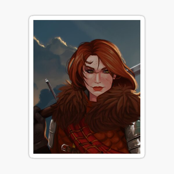 "CERYS AN CRAITE" Sticker by zuyuancesartwo | Redbubble