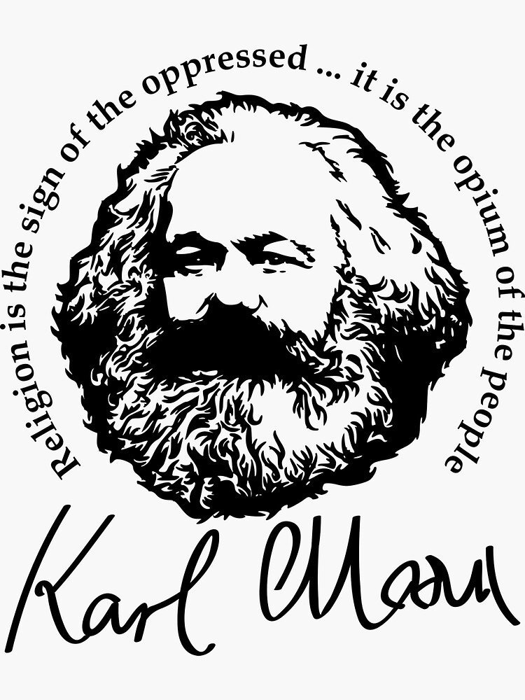 "Karl Marx" Sticker by AlexandarBelic | Redbubble