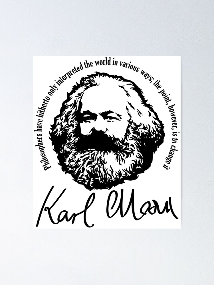 "Karl Marx" Poster for Sale by AlexandarBelic | Redbubble