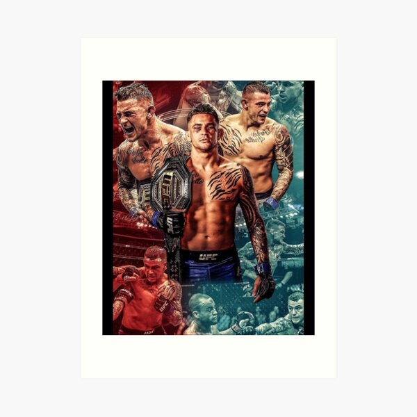 "The Story Of Dustin Poirier As Told In 10 Photos" Art Print for Sale ...