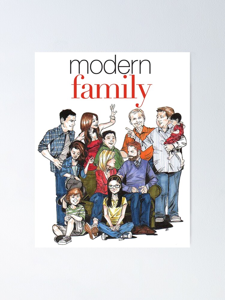 "MODERN FAMILY" Poster for Sale by septipulandathi | Redbubble