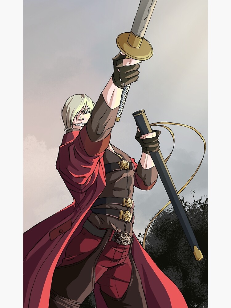 "DMC4 Dante with Yamato" Poster for Sale by AzuneWakana | Redbubble