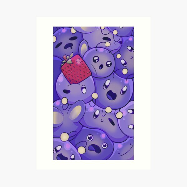 "Slime rancher fanart phosphor slime" Art Print for Sale by ApplePies-0 ...