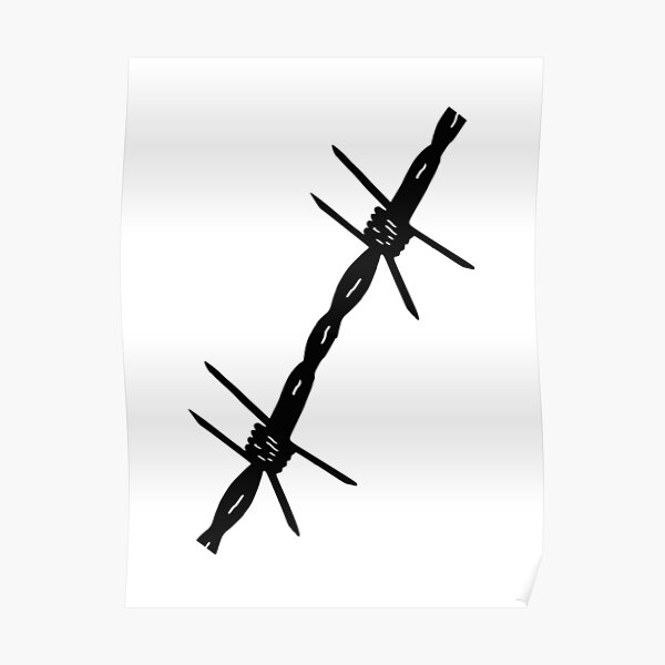 "Barb Wire" Poster by Grobie | Redbubble