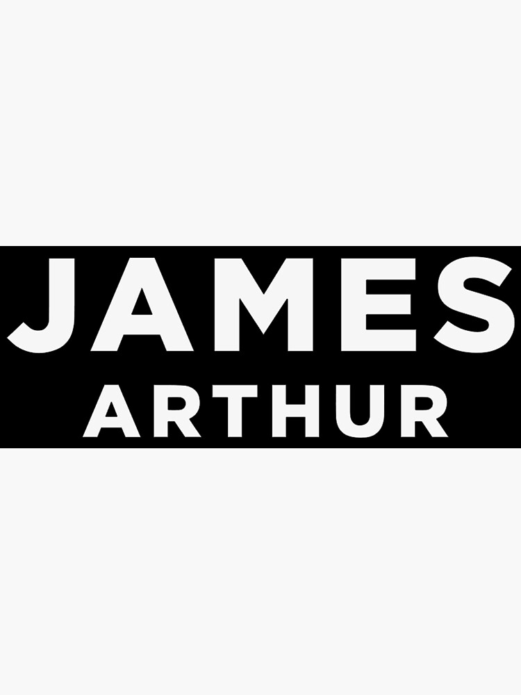 "James Arthur logo" Poster for Sale by DouglasStoup221 | Redbubble