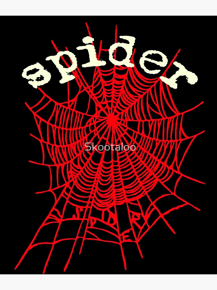 "OG Sp5der Red" Poster by Skootaloo | Redbubble