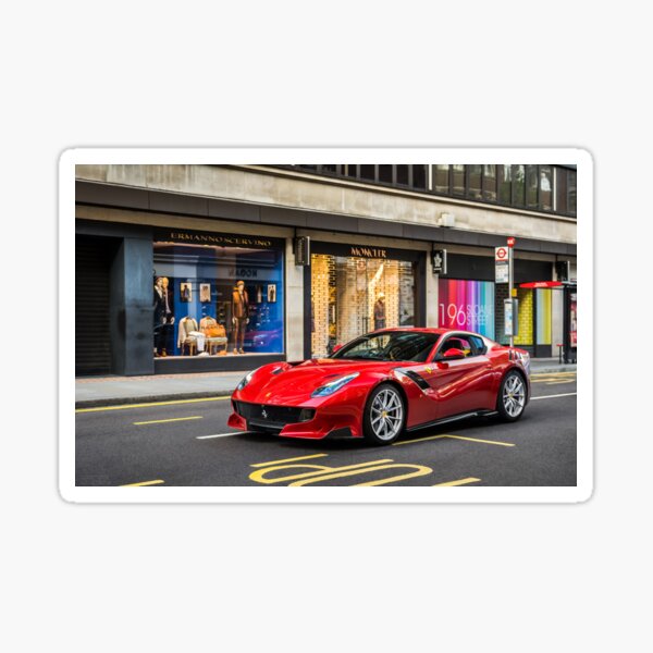 "Ferrari F12 TdF" Sticker by ricoliu | Redbubble
