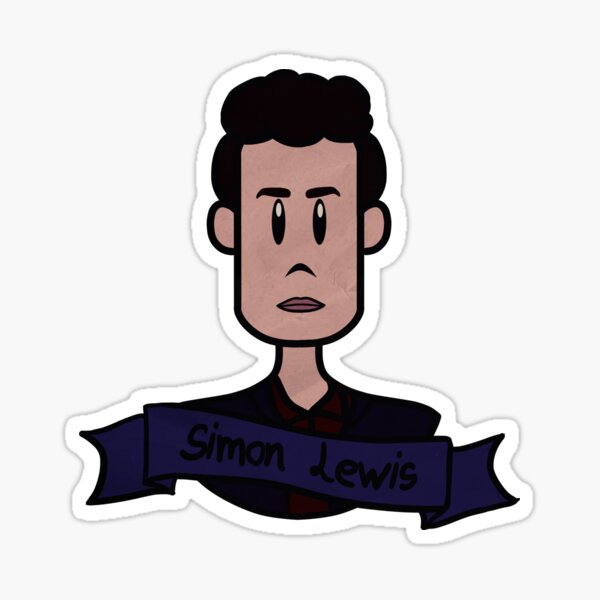 "Shadowhunters - Simon (Cartoon)" Sticker for Sale by luckysarts ...