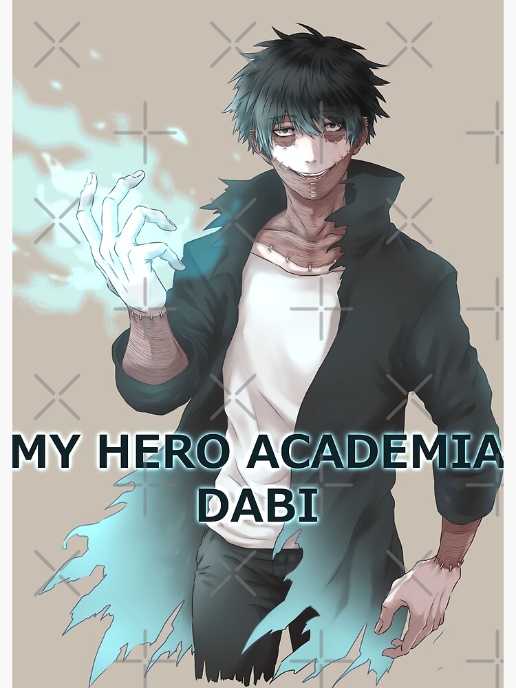 "Dabi My Hero Academia Colorful" Poster for Sale by Danieldarentr ...