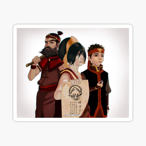 "The Trio Scammer" Sticker by zuyuancesartwo | Redbubble