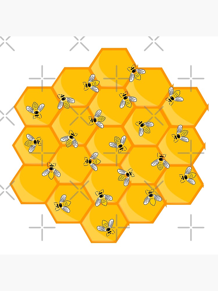 "World Bee Day Beehive - Garden Design" Poster for Sale by CreativNode ...