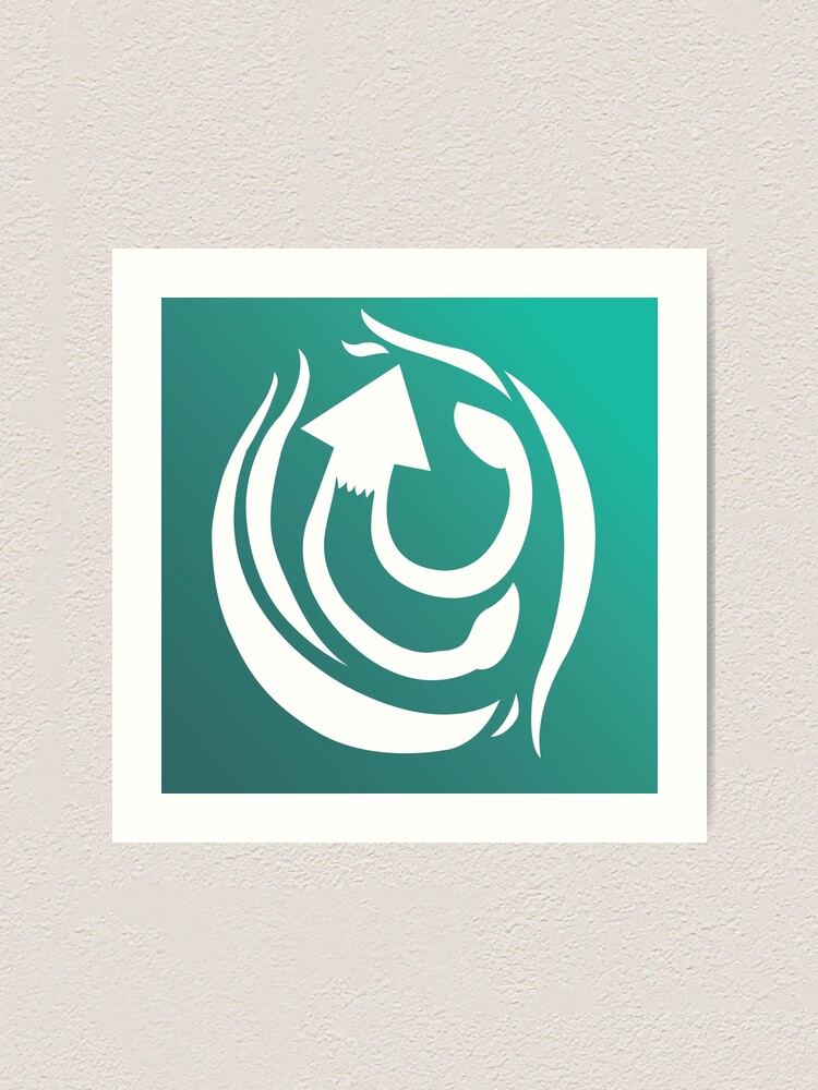 "Riptide logo" Art Print for Sale by ObscureSmile | Redbubble