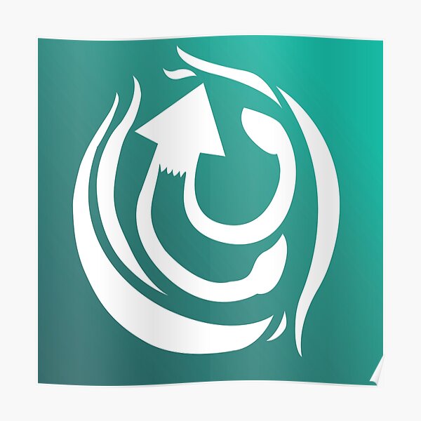 "Riptide logo" Poster for Sale by ObscureSmile | Redbubble