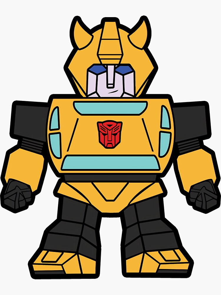 "Bumblebee Chibi Zx2" Sticker by TaraCrenshawl | Redbubble