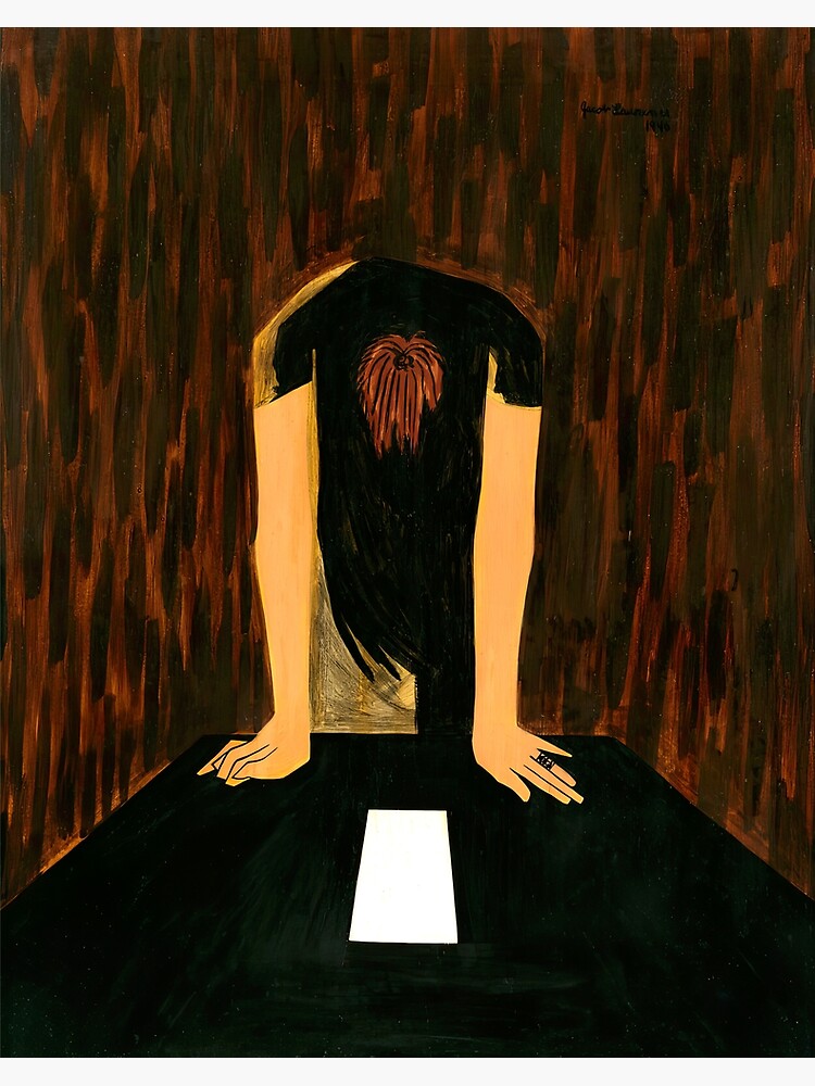 "jacobs war series the letter" Poster for Sale by DaleBrown3 | Redbubble