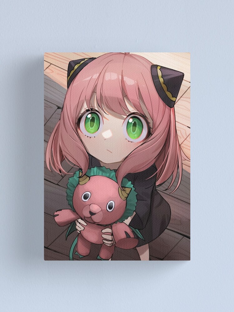 "Anya Forger Spy x Family Artwork For Otaku" Canvas Print for Sale by ...