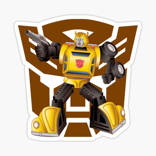 "Transformers Autobot Bumblebee Em1" Sticker for Sale by TaraCrenshawl ...