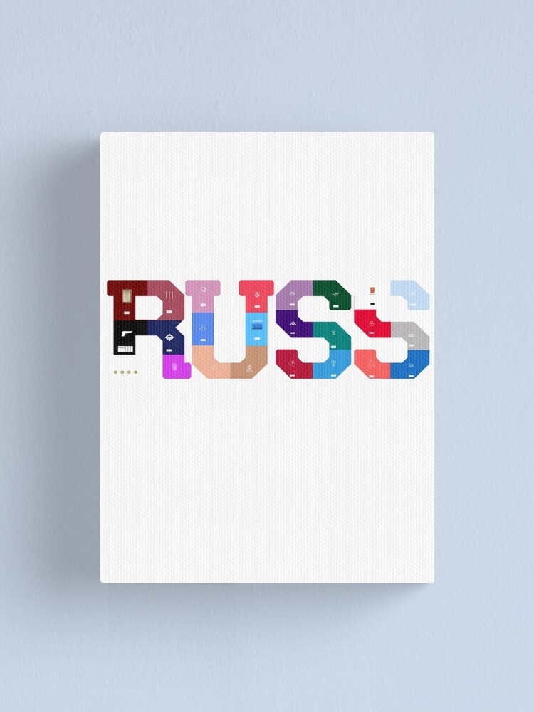 "Russ Diemon Album Covers " Canvas Print for Sale by Turtlessss | Redbubble