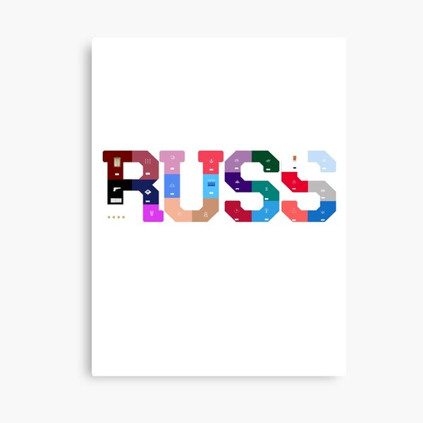 "Russ Diemon Album Covers " Canvas Print for Sale by Turtlessss | Redbubble
