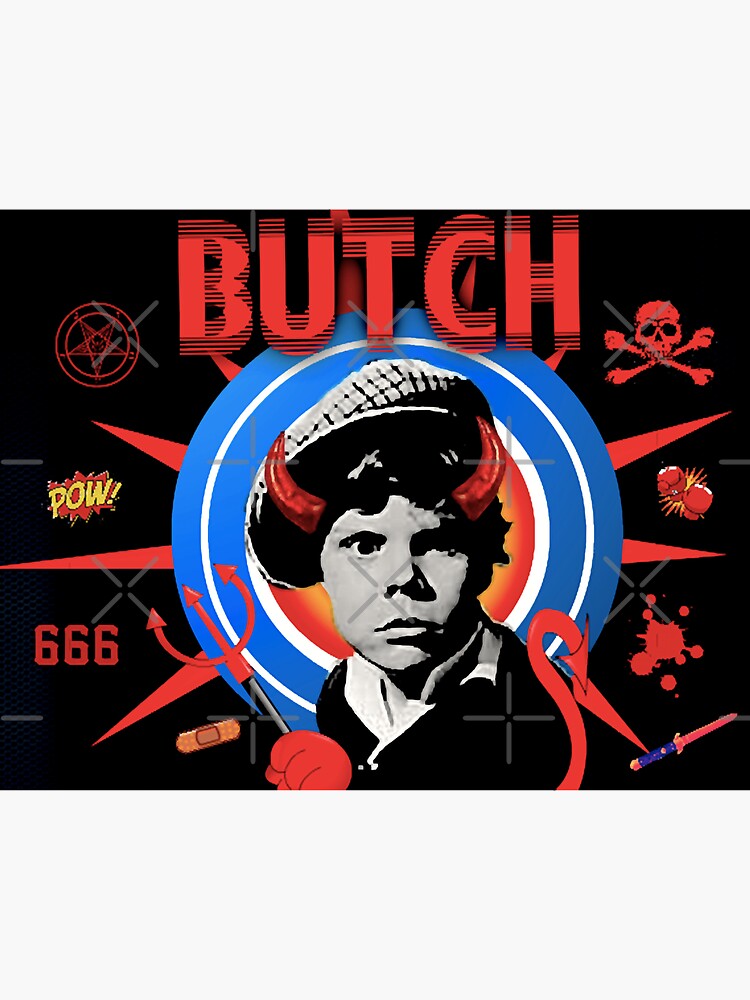 "BUTCH LITTLE RASCALS OUR GANG" Sticker by AlishaBurke | Redbubble