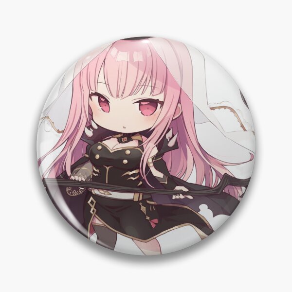 "Mori Calliope Hololive Chibi Design" Pin by Svendaa | Redbubble